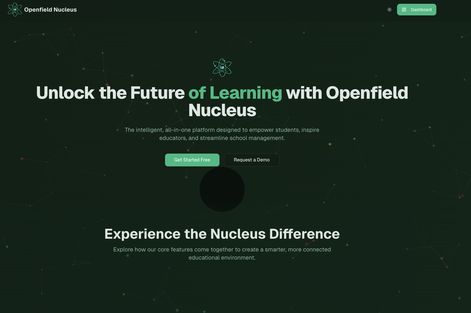 Openfield Nucleus Account | Openfield Nucleus